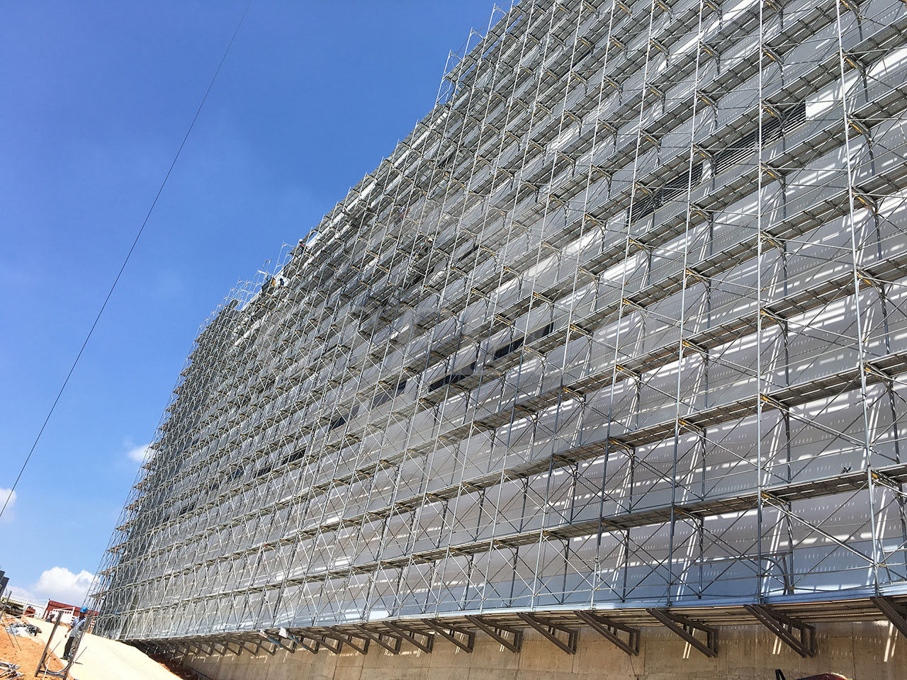 Tok Taiwan Company Construction Project | Glory Scafform Engineering Co ...